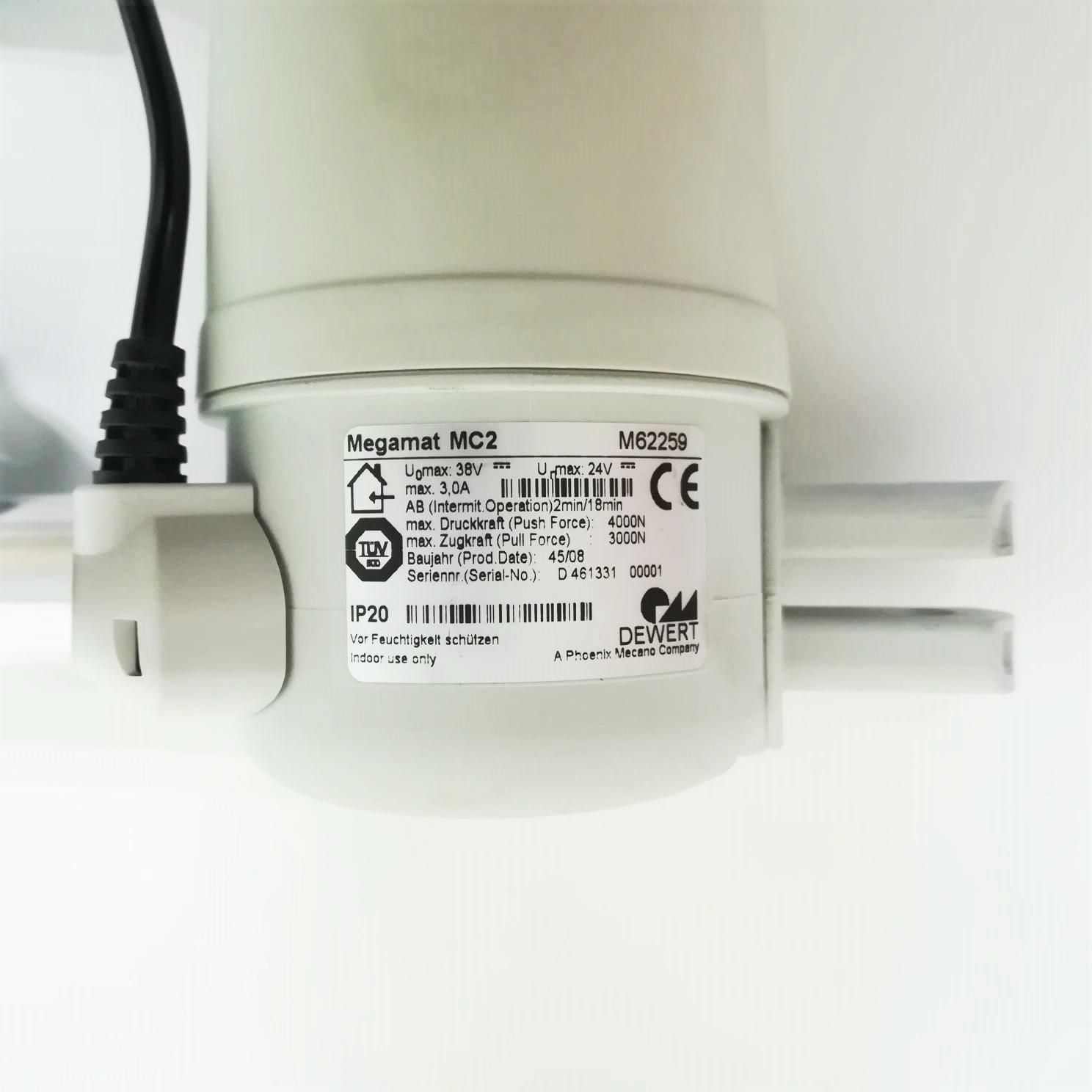 Attuatore MEGAMAT MC2 M62259 – Dewert - Gardhen Bilance