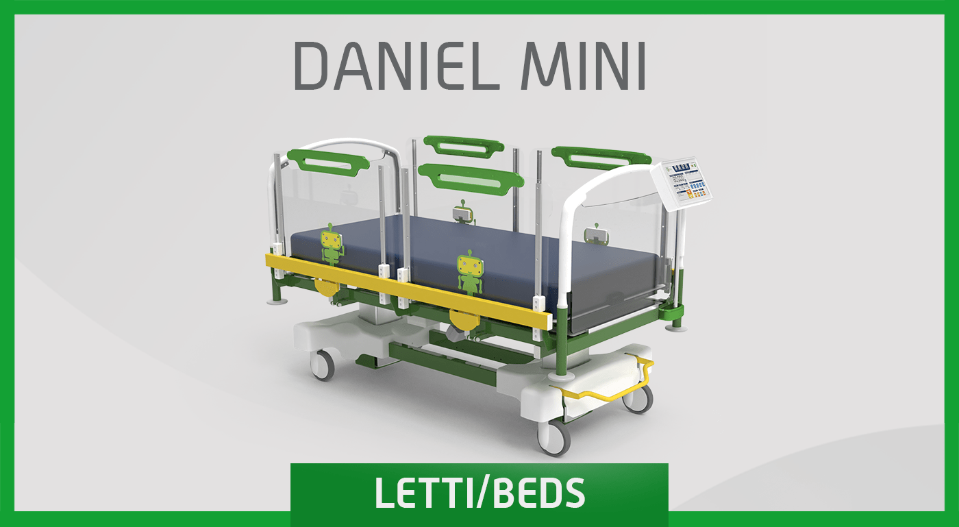 Daniel Mini Paediatric Bed Gardhen Bilance